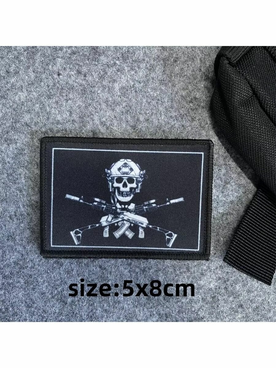 "Russian Roger" Chevron Шевроны Тактические На Липучке Шеврон Россия 5*8CM