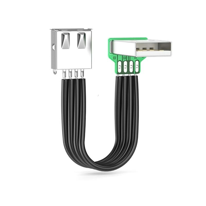 USB 2.0 плоский ленточный удлинитель 480 Мбит/с, 5cm - Вниз
