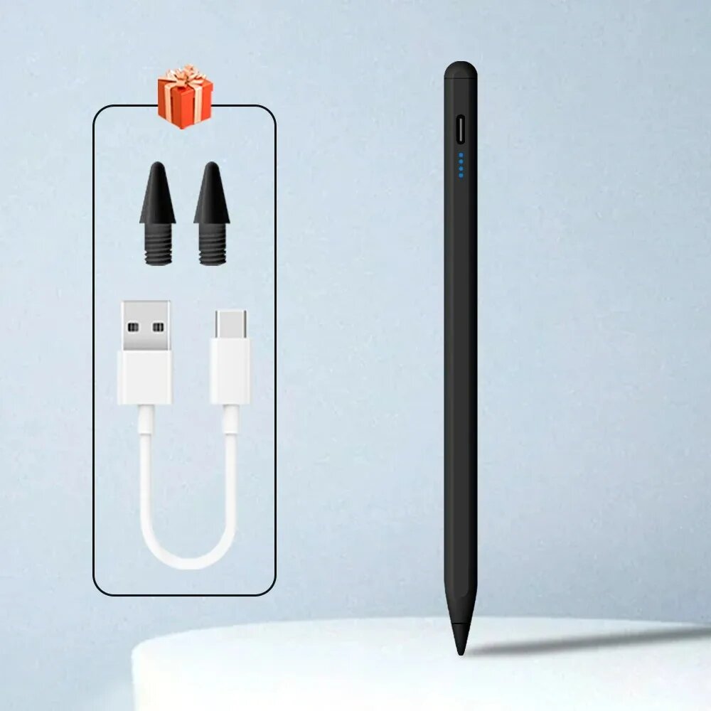Стилус для iPad Black, предотвращение касаний