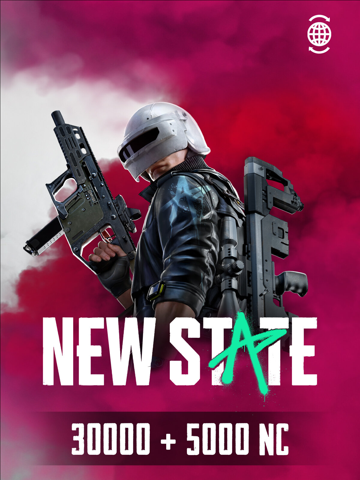 Игровая валюта New State Mobile 30000+5000 NC [Цифровая версия]