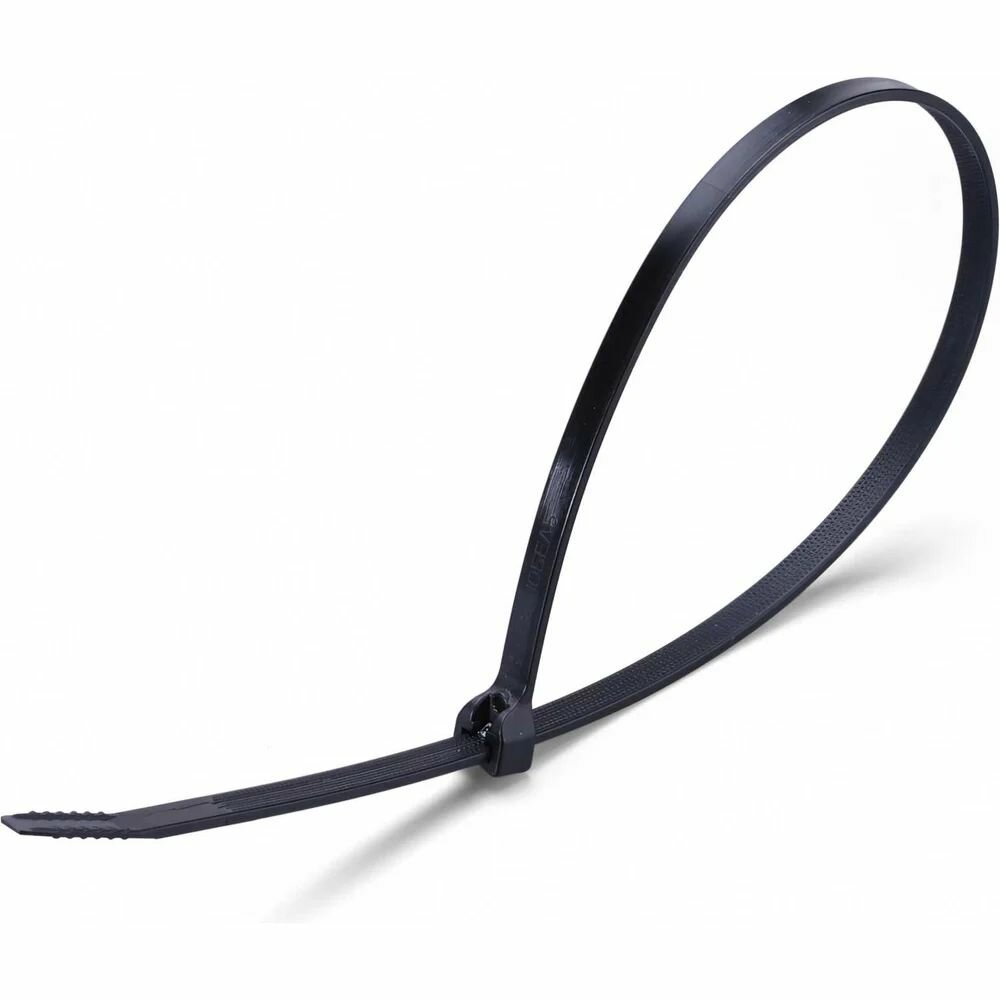 Нейлоновые стяжки FORTISFLEX КСЗ 10х600 черные 74115
