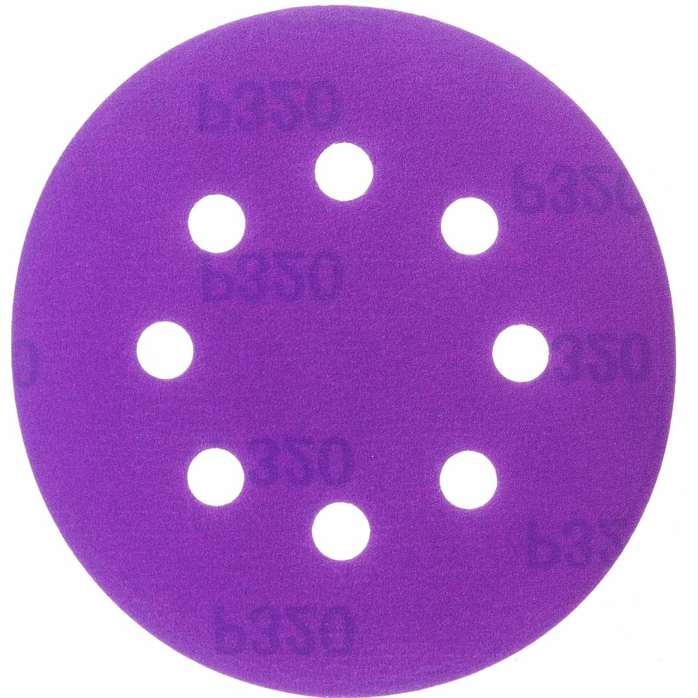 Круг шлифовальный Purple PP627 (125 мм; 8 отверстий; Р320; 100 шт) Hanko PP627.125.8.0320