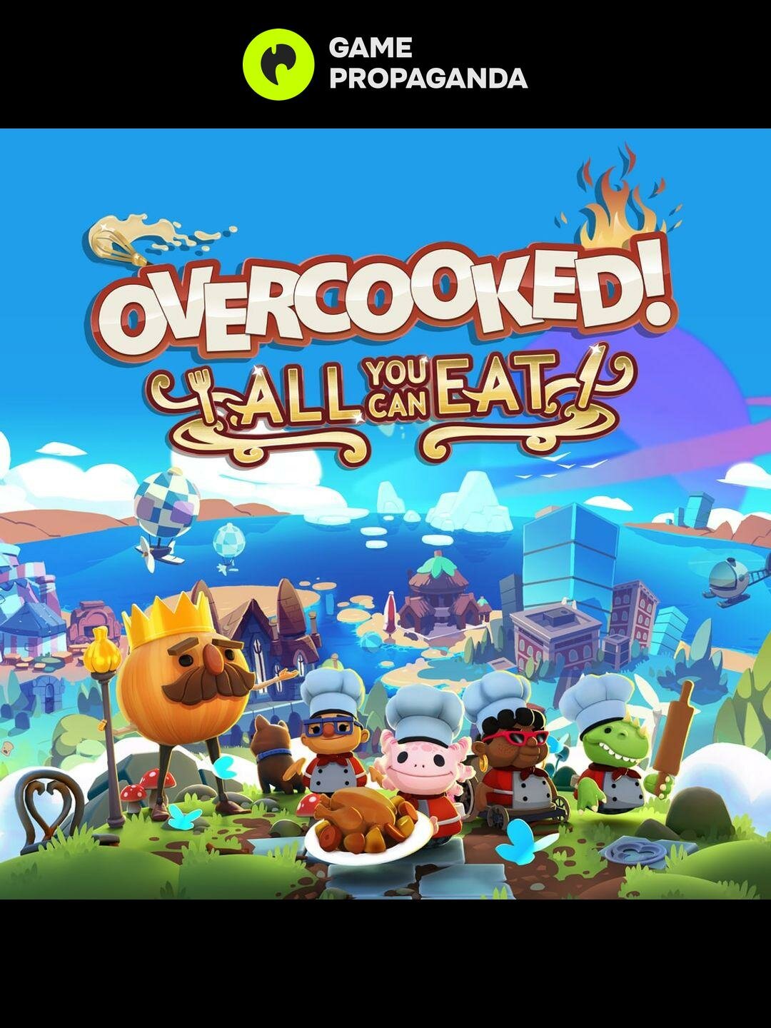 Игра Overcooked! All You Can Eat PS4, PS5 + 80 TRY на баланс PSN. Турция. Цифровая версия