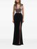 Платье Plissé-effect side-slit maxi dress
