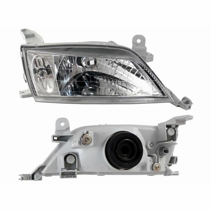 Фара правая для Toyota Carina 210 1996-2001, Тойота Карина 210 фара правая SAT ST-20-402R, oem 811302B750