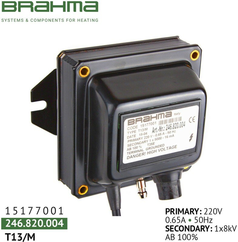 Индукционный трансформатор розжига Brahma T13/M 15177001