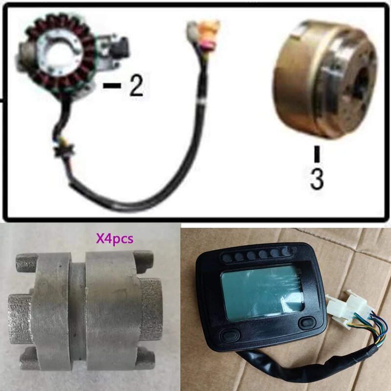 OEM качество основной винт сцепления и стопорная шайба для Jianshe ATV250-3-5 Loncin 250-F