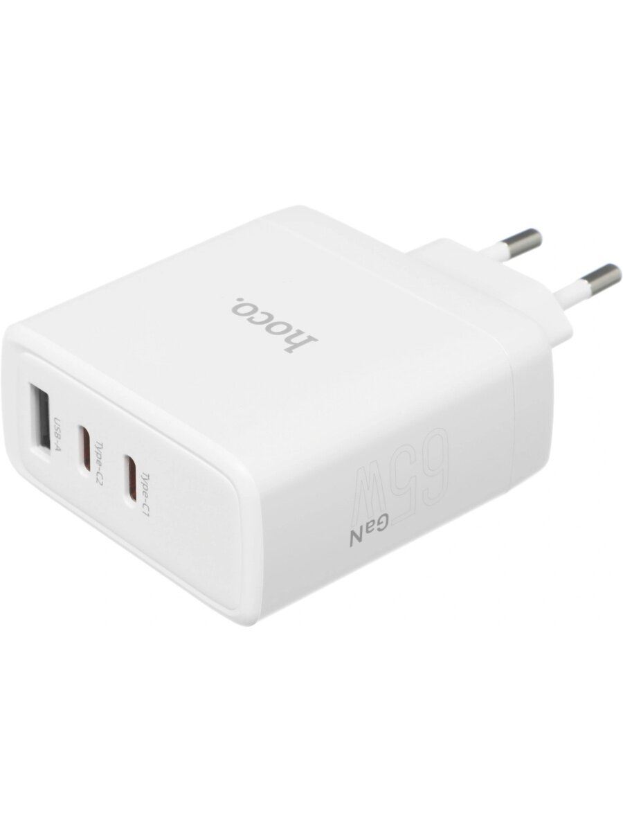 Сетевое зар./устр. Hoco N30 Glory 25W 3.25A+3A+1.5A (PD+QC) универсальное белый (84155) Travel charger Hoco N30 Glory 25W 3.25A+3A+1.5A (PD+QC) универсальное white (84155)