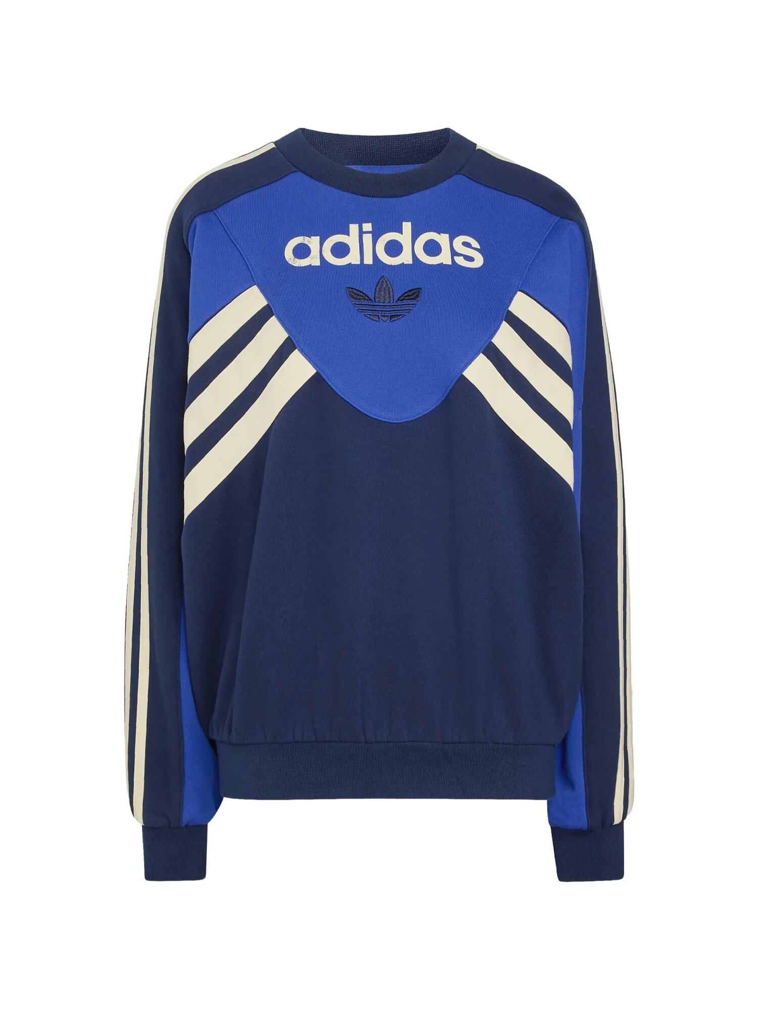 Свитер Logo-embroidered striped sweater