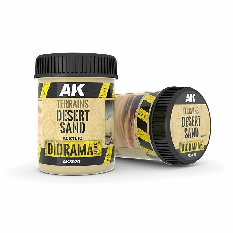 Смесь-краска для создания эффектов AK Terrains Desert Sand 250ml AK8020