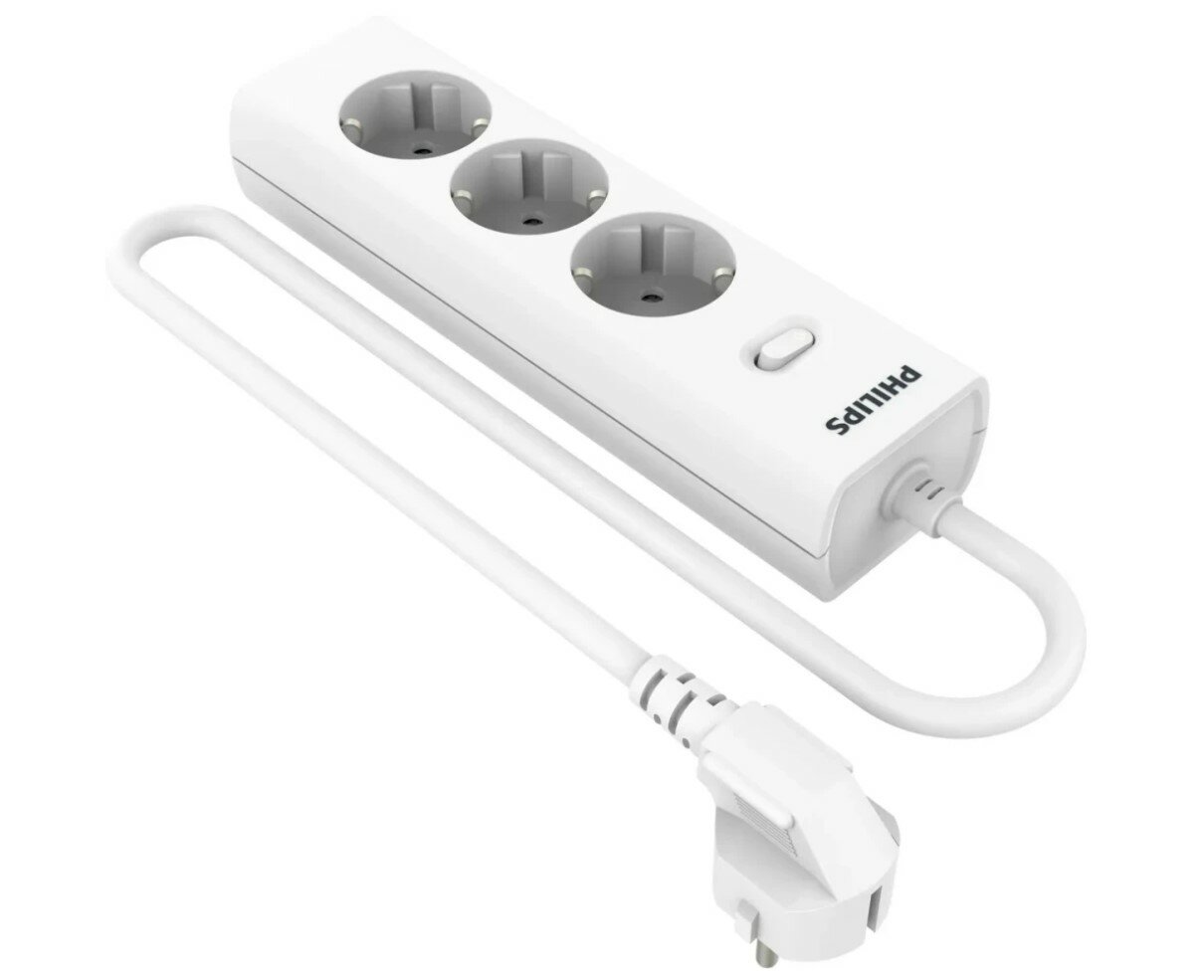 Сетевой фильтр Philips 3м, белый (CHP2135WB/51)