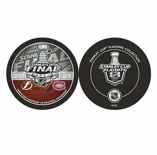 Rubena Шайба НХЛ Stanley Cup Final 2021 Тампа-Монреаль 2-ст.