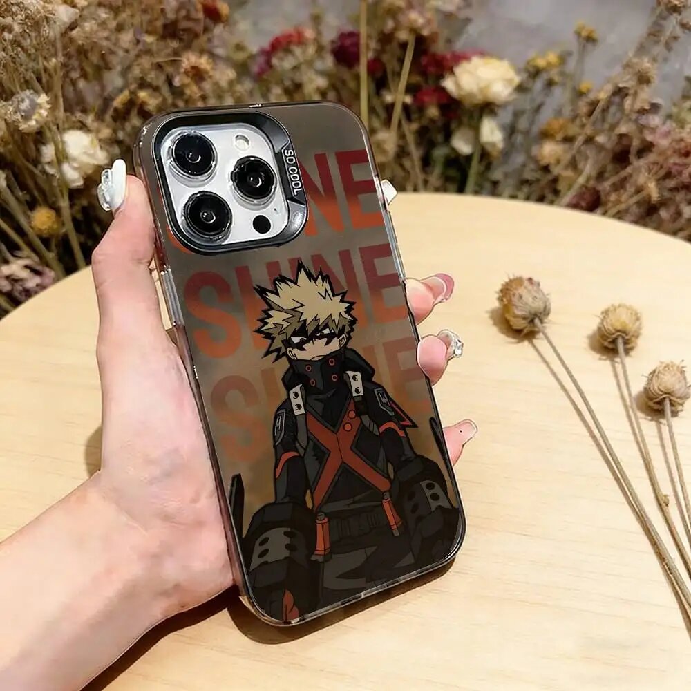 Чехол iPhone 16 Pro Max My Hero Academia Бакуго, цвет z7