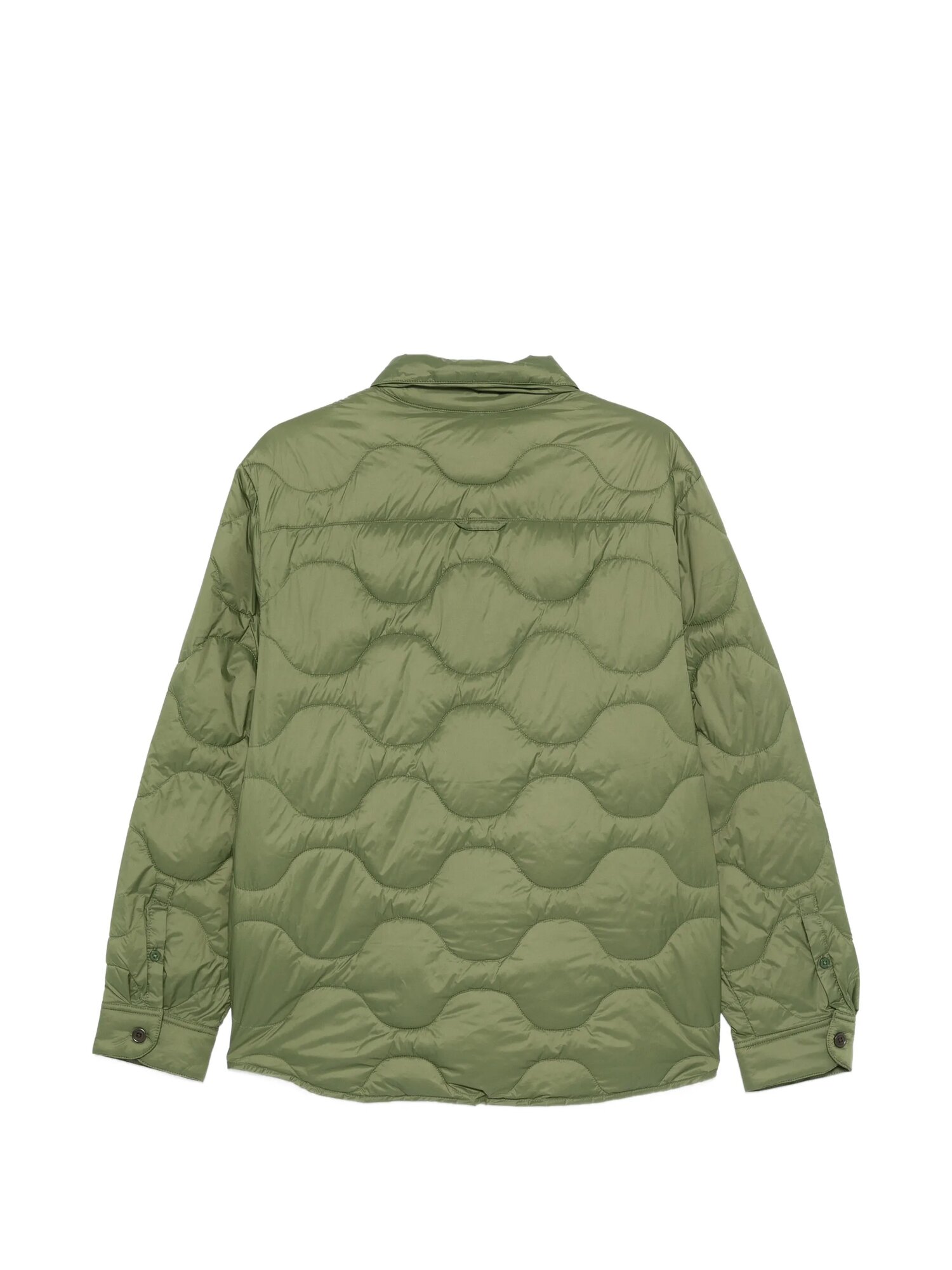 Куртка Paul Smith Quilted packable buttoned jacket, размер 52, зеленый, — фото 1