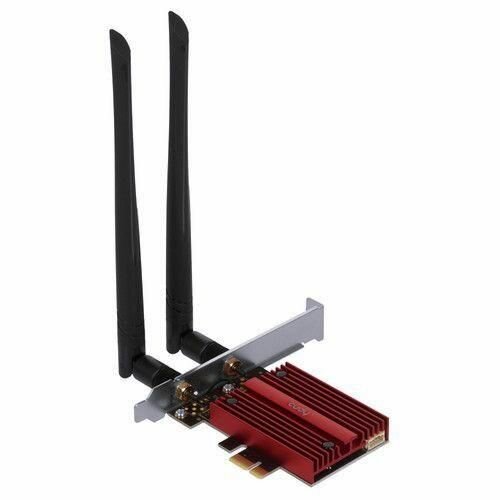 Wi-Fi адаптер + Bluetooth, антенна внешняя, цвет- черный, практичный