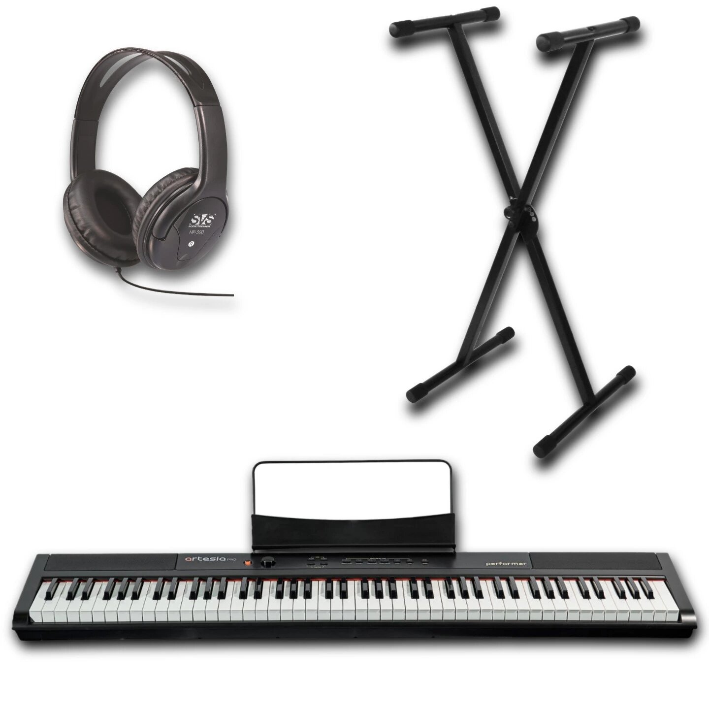 Пианино цифровое Artesia Performer Black SET 1