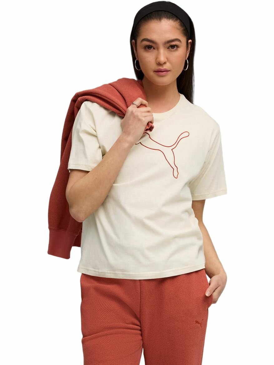 Футболка спортивная HER Relaxed Graphic Tee