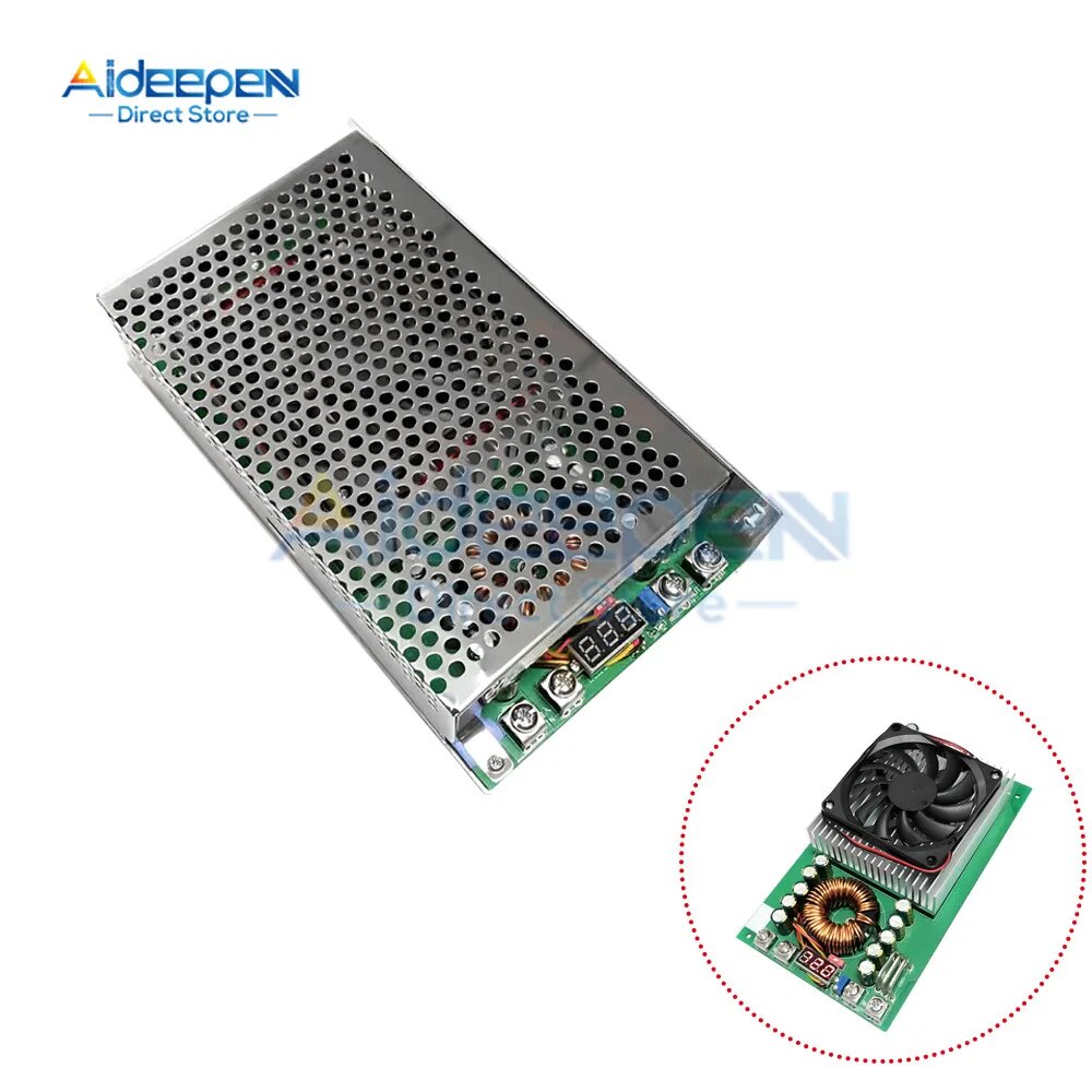 Aideepen 1500 Вт понижающий преобразователь постоянного тока