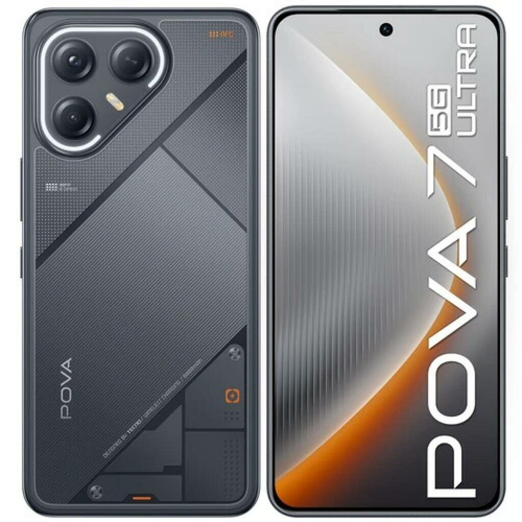 Смартфон Tecno Pova 7 Ultra, 5G, 8/256Gb, Geek Black (Черный)