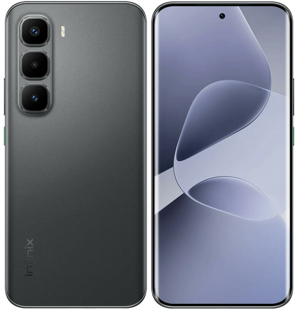 Смартфон Infinix HOT 60 Pro Plus, 8/256Gb, Sleek Black (Черный)