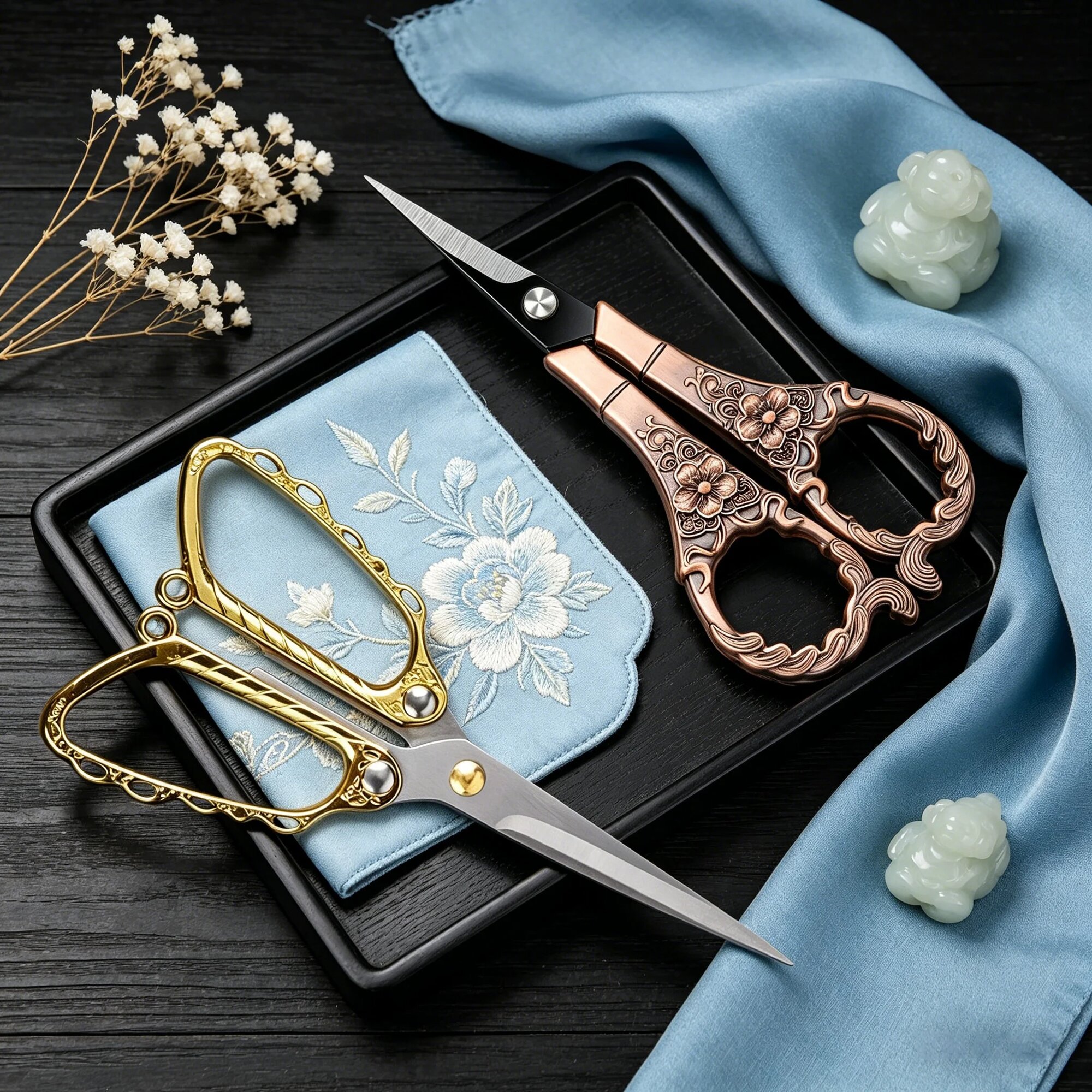 Винтажные портновские ножницы из нержавеющей стали Scissors-2PCS