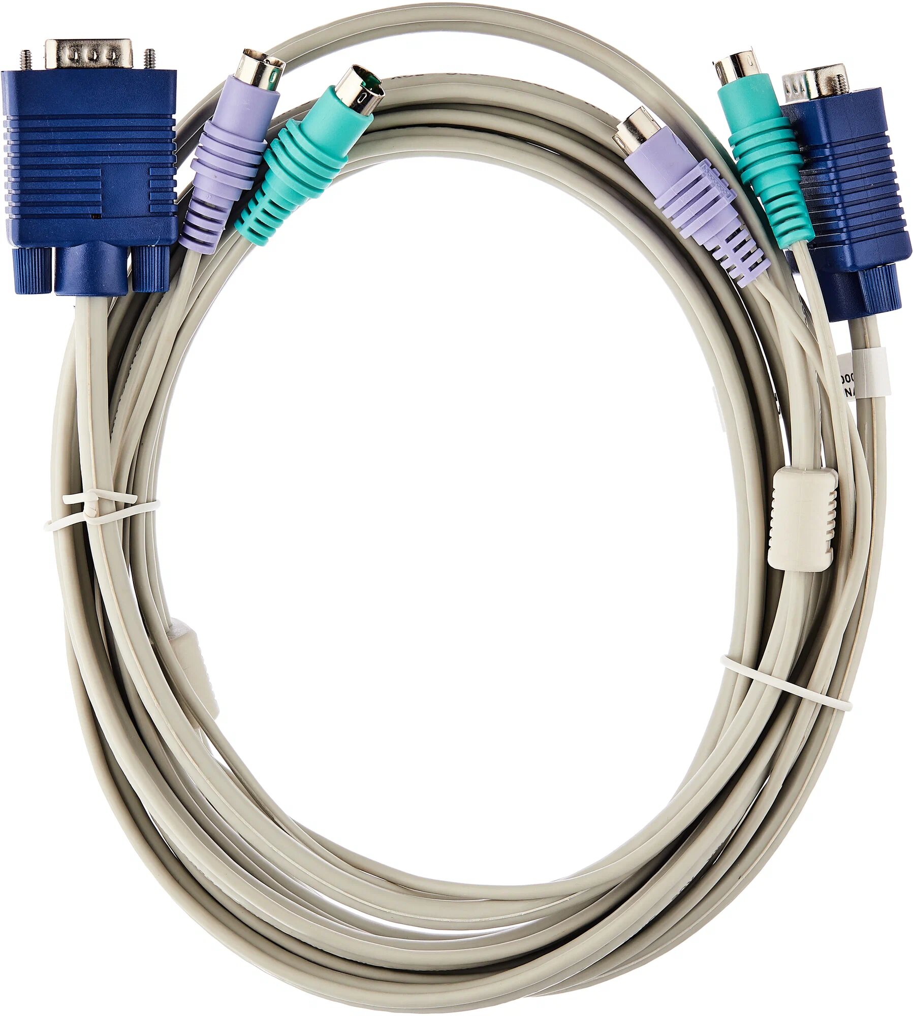 Кабель для переключателя 2*PS/2+VGA F/M 1.8м