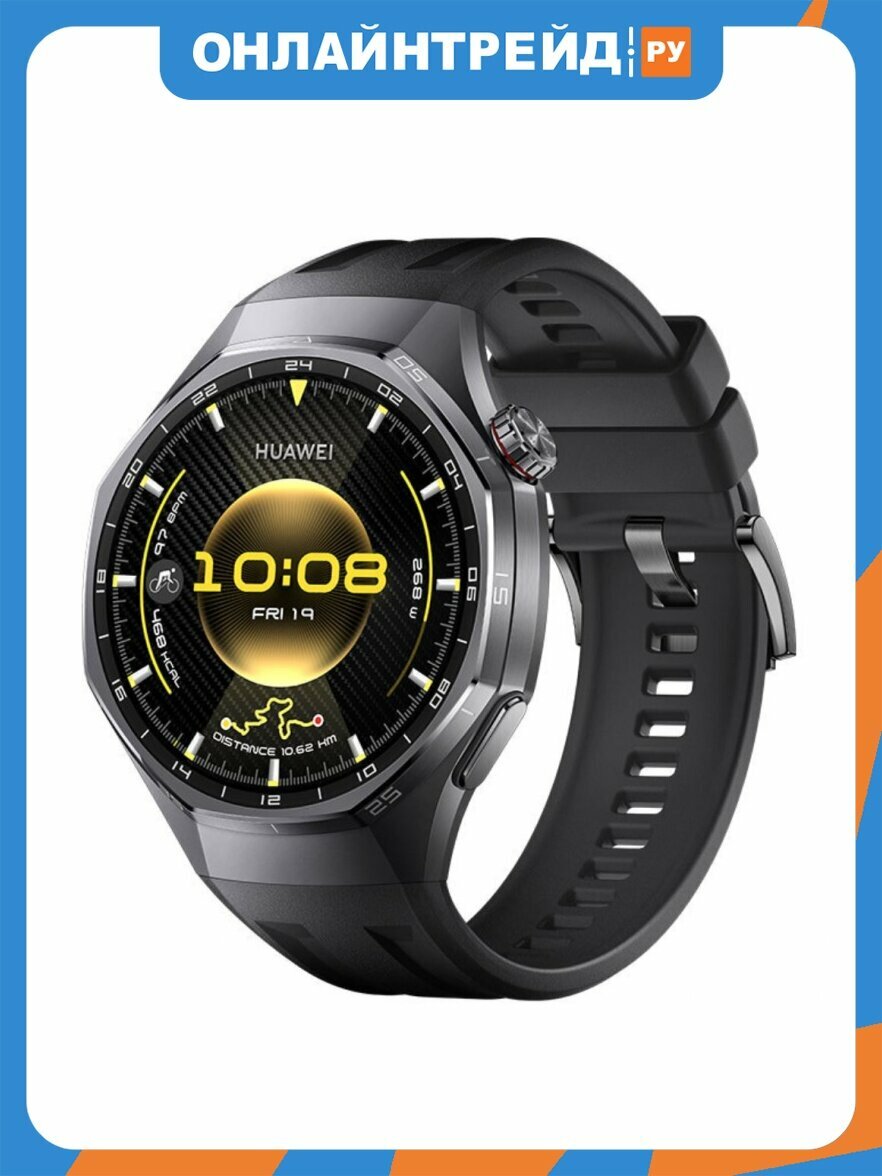 Смарт-часы Huawei Watch GT 6 Pro 46mm Черный