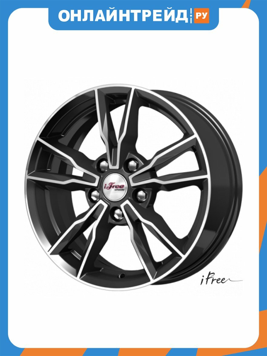 Диск Ifree Икигай 6.5x16/5x108 D67.1 ET40 Блэк Джек