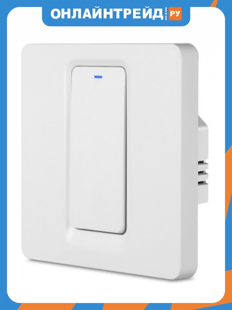 Умный Zigbee выключатель Roximo , однокнопочный, SZBTN01-1