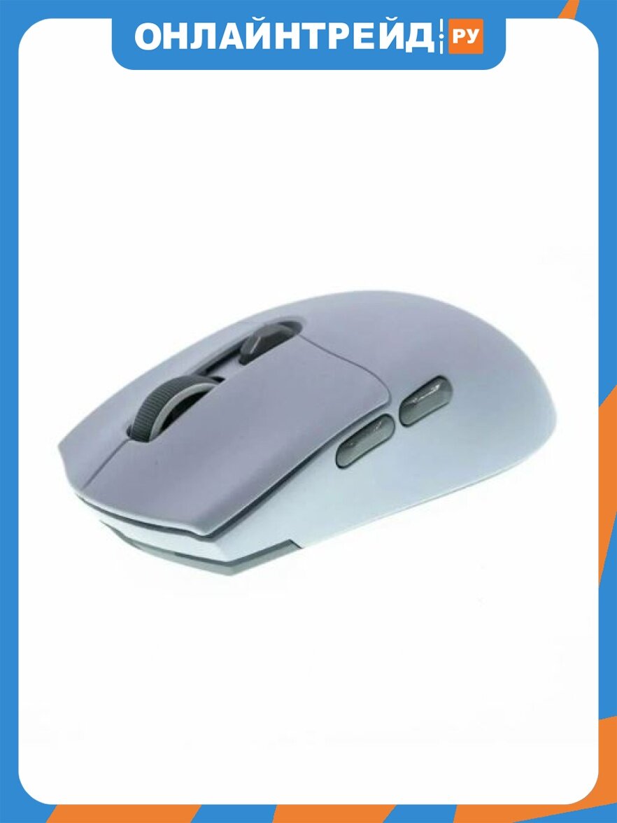Игровая мышь Meetion GW33 3 режима + RGB LED белая