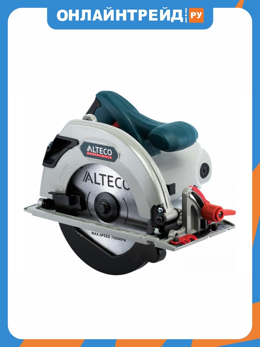 Пила циркулярная Alteco CS 0513 (CS 1400-185 G)