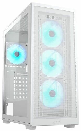 Компьютерный корпус Cougar MX220 RGB (MX220 RGB) белый - Midi Tower, ATX, USB 3.2 Gen 1 Type-A, USB 2.0 Type-A