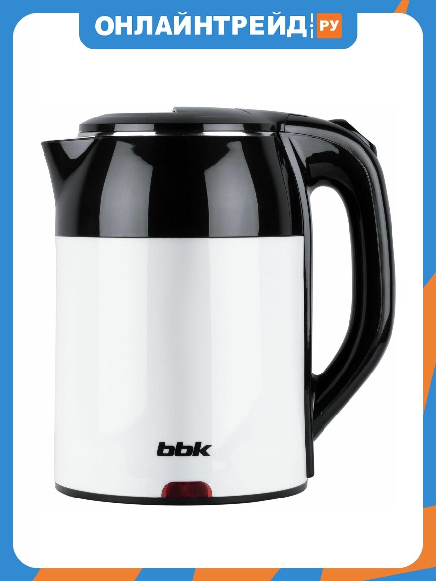 Чайник Bbk EK1709P черный/белый