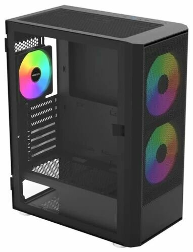 Компьютерный корпус Montech X2 Plus (X2 PLUS (B)) черный - Midi Tower, ATX, USB 2.0 Type-A, USB 3.2 Gen 1 Type-A