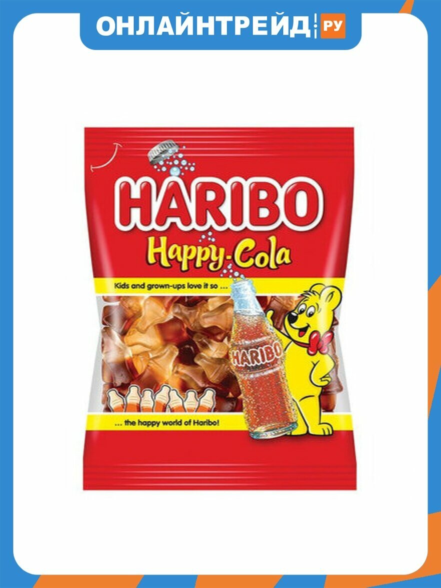 Жевательный мармелад Haribo Счастливая Кола 100 г