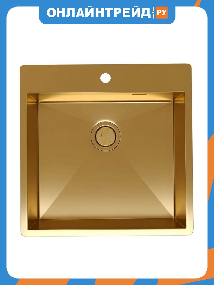 Кухонная мойка Reflection Reflexion Iseo RX2250GD брашированное золото