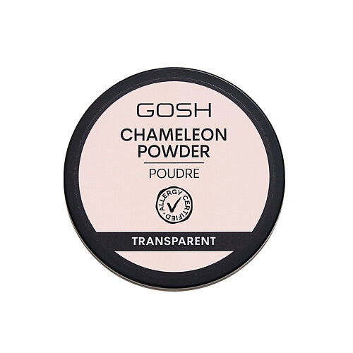 GOSH Пудра для лица прозрачная Chameleon Powder, 001 transparent, 7 г 001 transparent