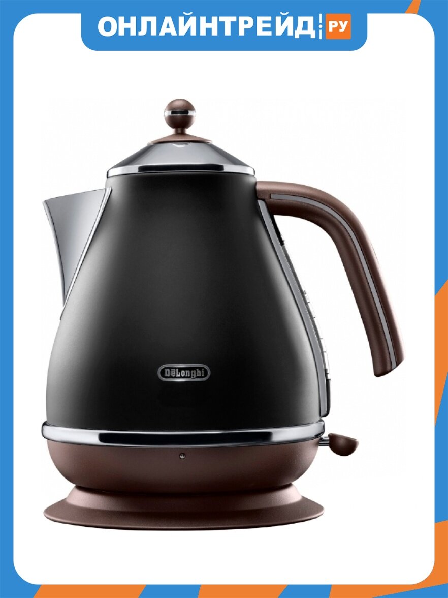 Чайник Delonghi Icona Vintage KBOV 2001. BK, черный