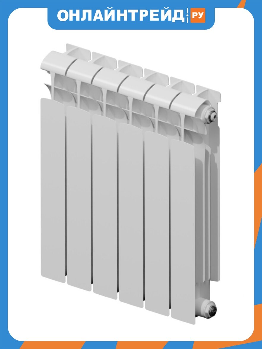 Радиатор Rifar EcoBuild 500 - 6, биметаллический