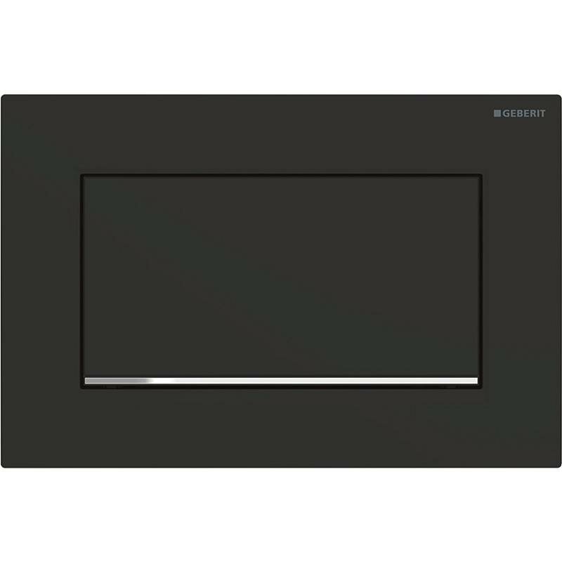 Кнопка смыва для инсталляции Geberit Sigma 30 NEW 115.893.14.1 Черная матовая