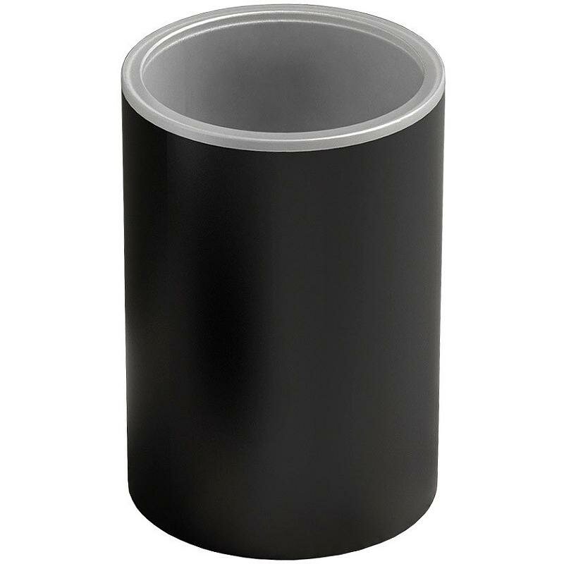 Стакан для зубных щеток Colombo Design Plus W4941. NM Черный матовый