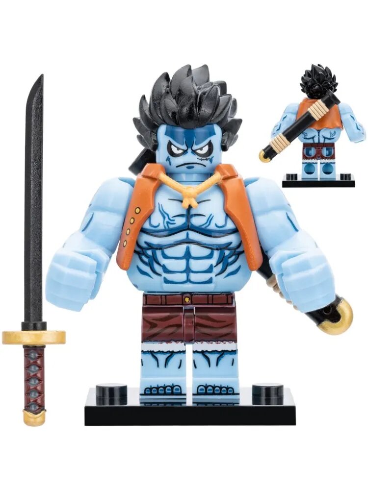 Аниме фигурки Ван Пис(One Piece)/Луффи минифигурки 1 шт/совместимы с конструктором лего