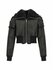 Куртка Rick Owens Flight Jkt Cropped shearling-lined bomber jacket, размер 50