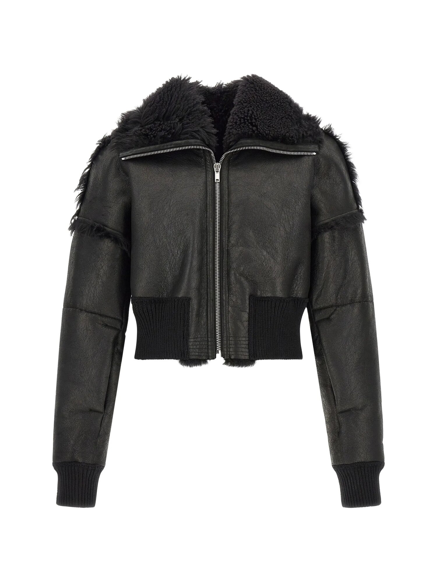 Куртка Flight Jkt Cropped shearling-lined bomber jacket