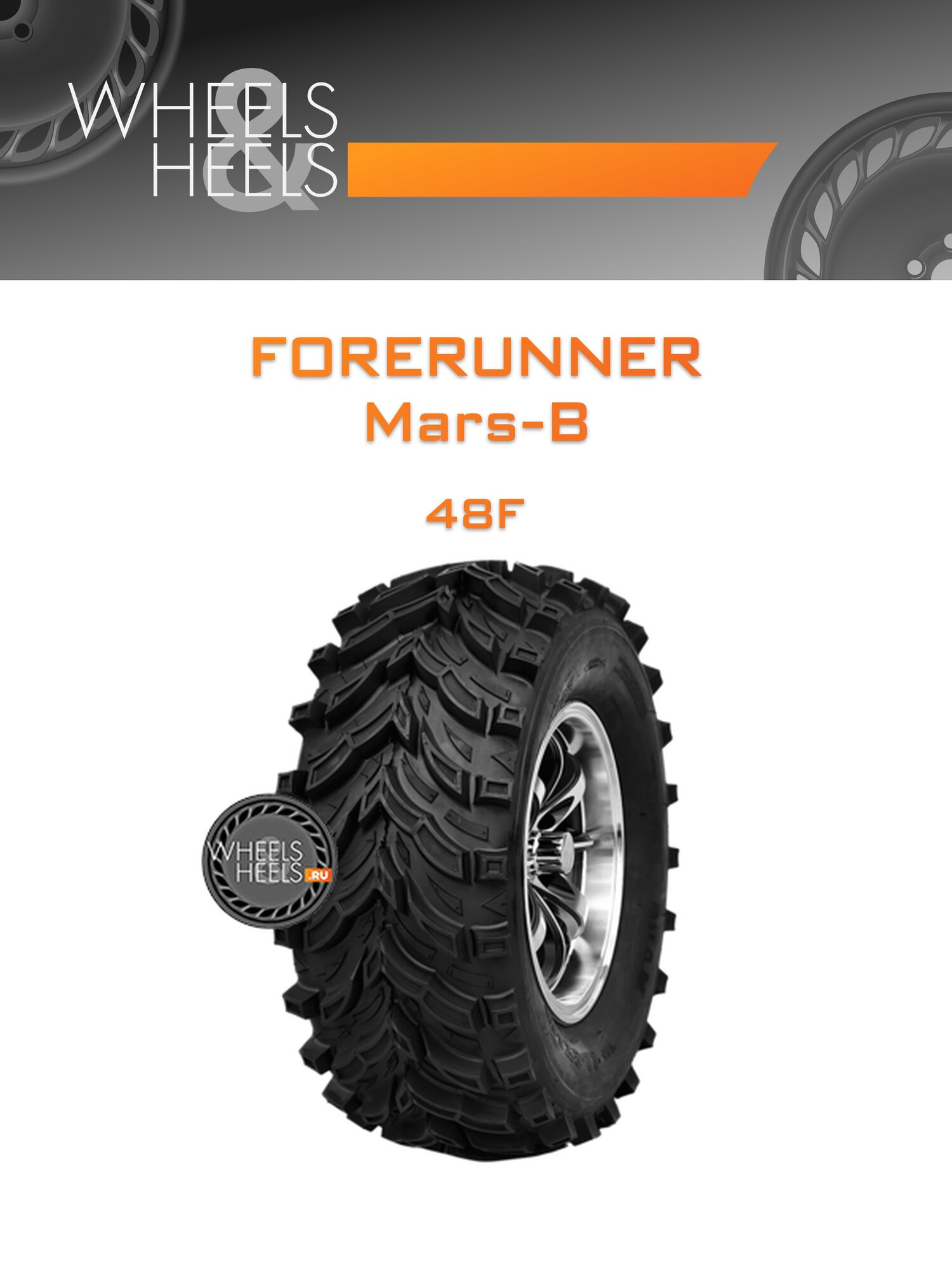 Шина автомобильная Forerunner Mars-B 11/0 R9 48F ALLSEASON, всесезонная, универсальная