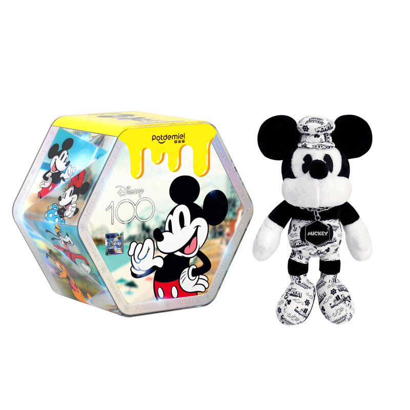 Шкатулка с сюрпризом унисекс POTDEMIEL x Disney Mickey Mouse Family Vintage Huichao Collection, Single Mystery Box (Random Pick)