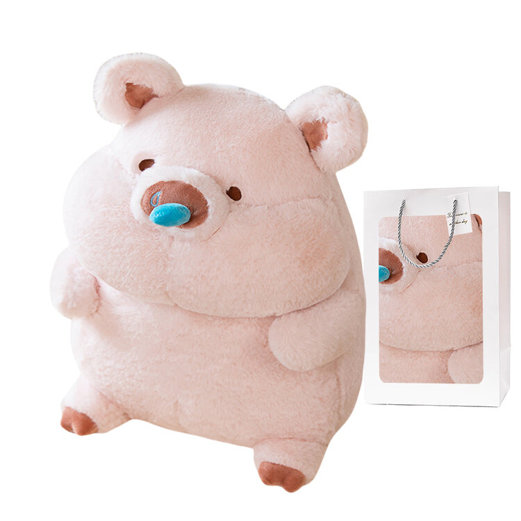 **Плюшевая игрушка унисекс AOAOXIONG Свинтус, Snotty Pig Shopping Bag**