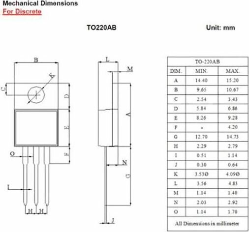 DIODES INCORPORATED STPR1020CTW Диод TO-220AB(LS) выпрямитель, 1шт