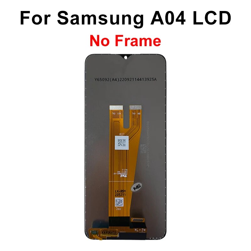 6,5 "OEM для Samsung Galaxy A04 ЖК-дисплей SM-A045F A04E SM-A042F Замена сенсорного A04 NO Frame