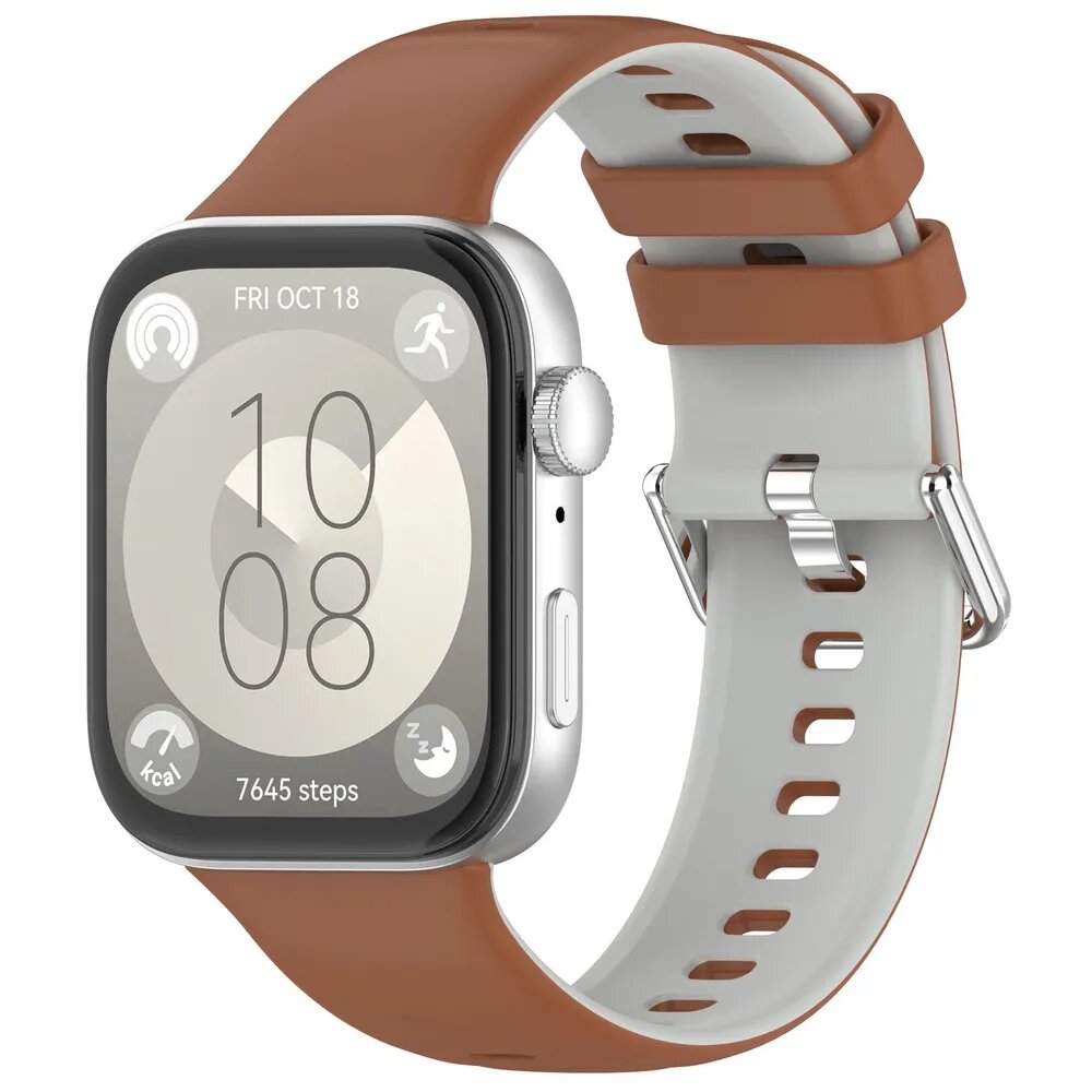 Силиконовый ремешок для Huawei watch fit 3/fit4 /fit4 pro